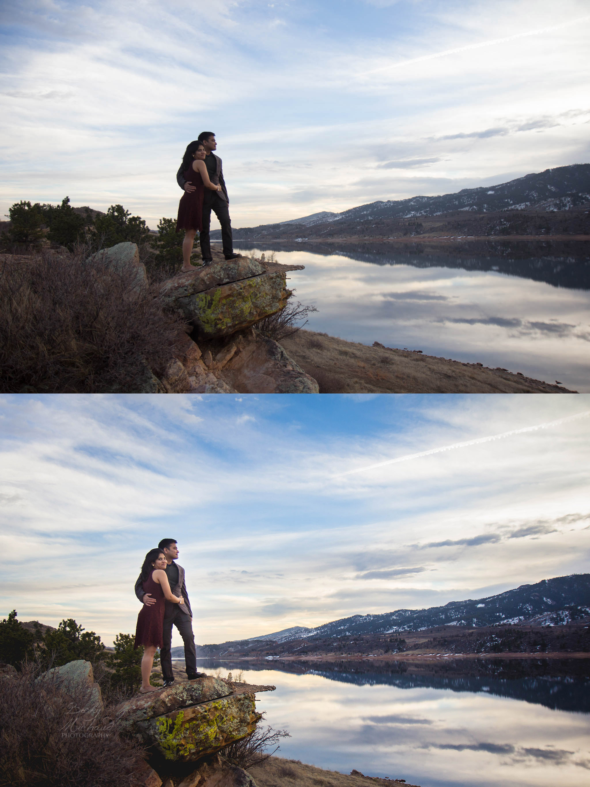 Before and After Editing Photos - Becky Michaud Photography